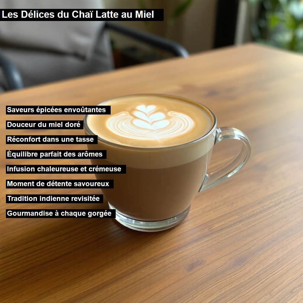 Chaï Latte au miel, cette boisson réconfortante - Texereau Apiculture